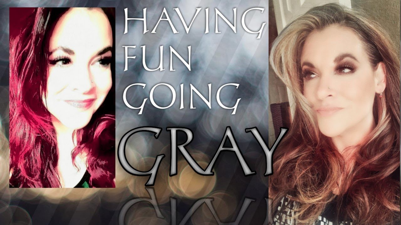 Having Fun Going Gray - YouTube