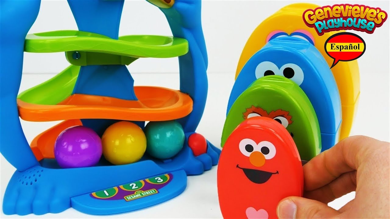 Aprende los Colores - Video Educativo para Niños! Sesame Street y Lucas ...