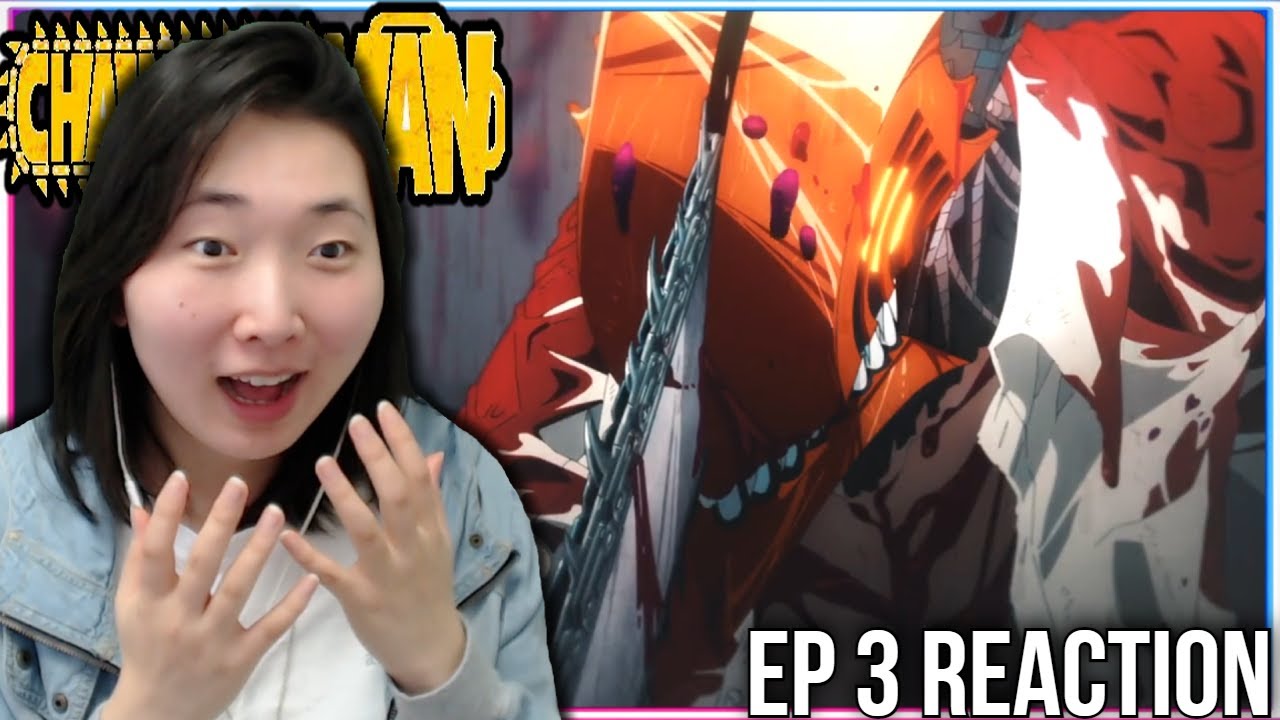 For BOOBA!!! Chainsaw Man Episode 3 Reaction + Ending 3 Reaction! - YouTube