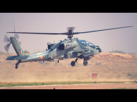 INDIAN AIR FORCE AH-64 APACHE Helicopters | ON MISSION - YouTube