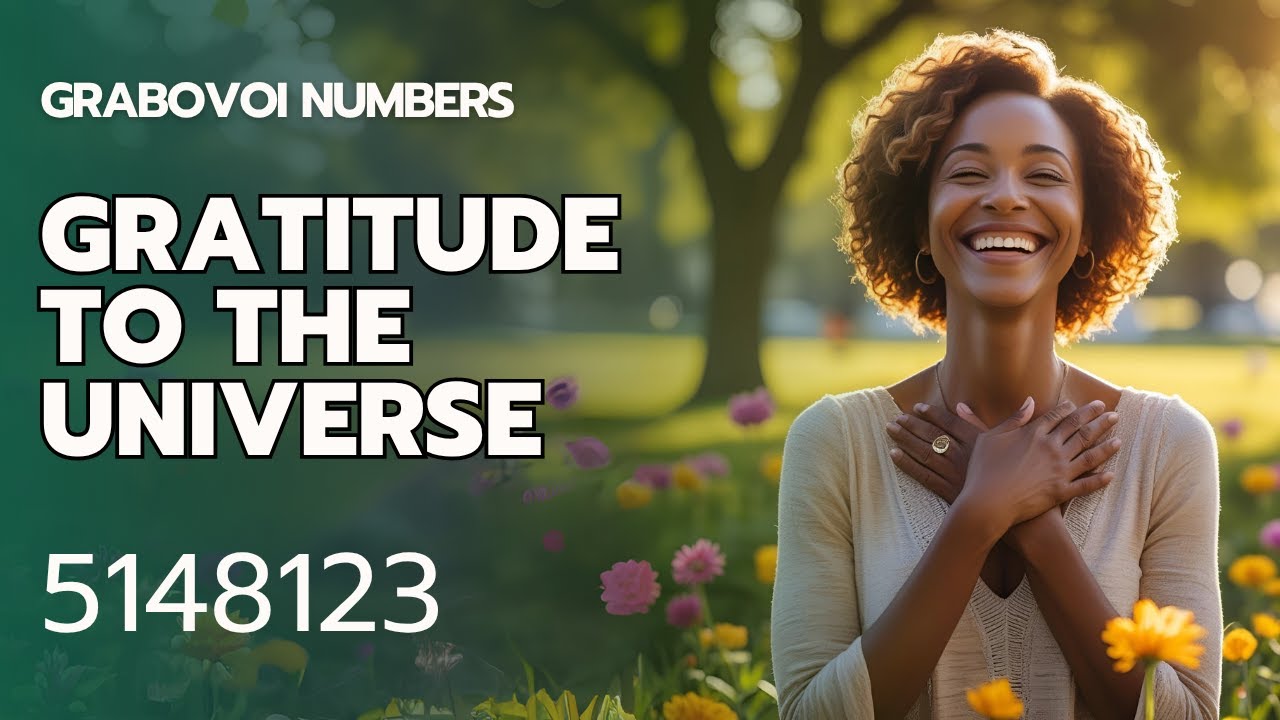 Gratitude to the Universe with Grabovoi Numbers - 5148123 - YouTube