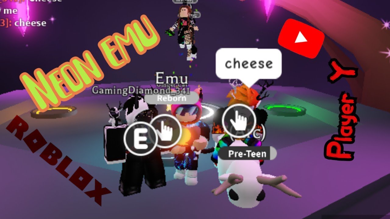 Neon emu - Adopt me - YouTube