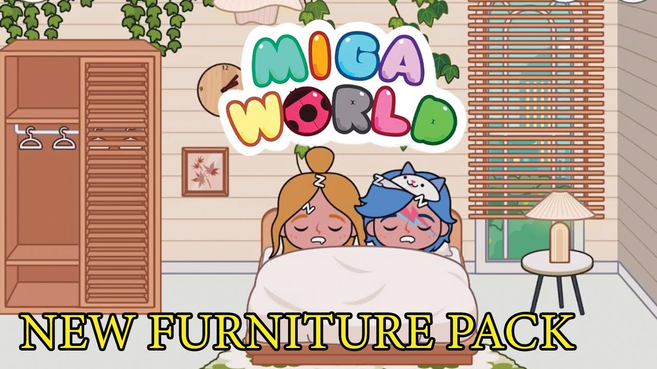 Miga Town: My World - NEW Furniture pack This modern and charming ...