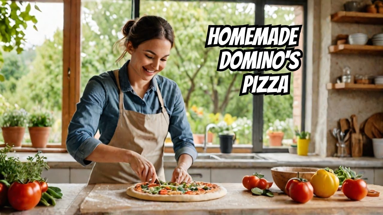 Homemade Domino's Pizza Recipe: Too Easy Not To! - YouTube
