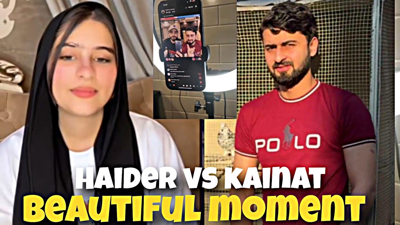 Haider or Kainat ke salman ny call kr baat krwai💕Kainat vs haider shah live match 😍 - YouTube