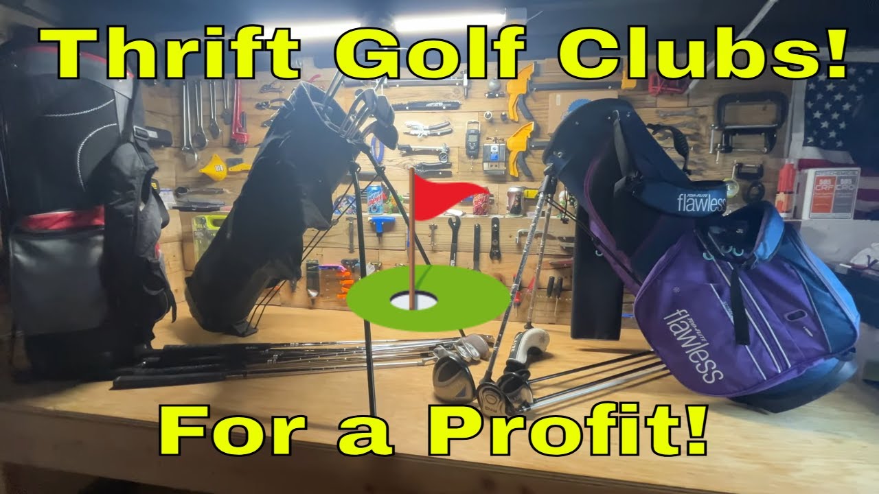 How to Thrift Golf Clubs from Goodwill For a Profit! STL Thrifts ...