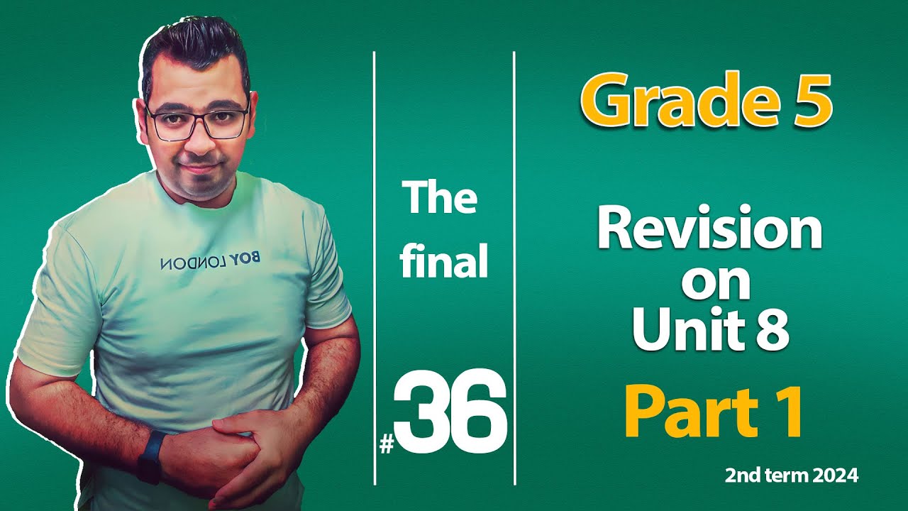 Math | Grade 5 | Revision on Unit 8 / ( part 1 ) - YouTube