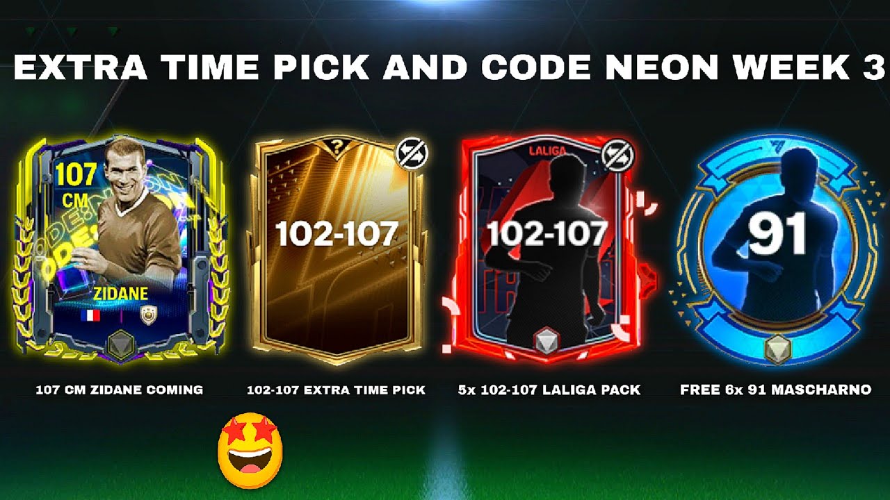 EXTRA TIME PICK AND CODE NEON WEEK 3 🤩 DON'T MISS - YouTube