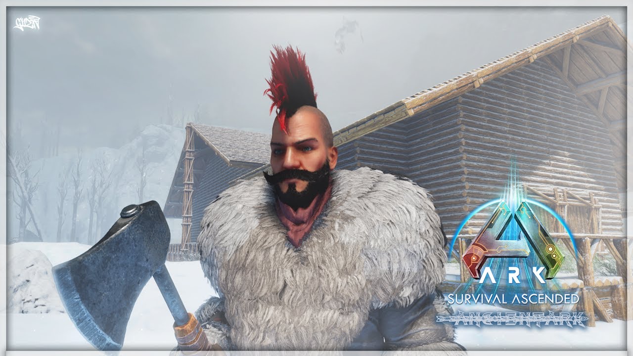 Building a snow cabin on ARK: Ascended [AA EP 32] - YouTube