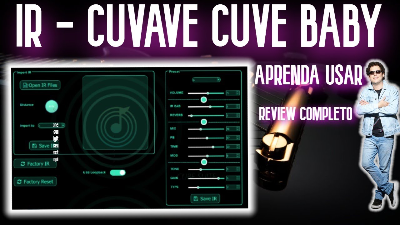 Cuvave Cube Baby - IMPULSE RESPONSE, Como Carregar os IRS. Dicas - YouTube