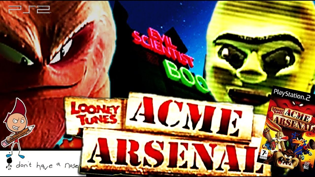 LOONEY TUNES: ACME ARSENAL, PS2: i don't have a nose review - YouTube