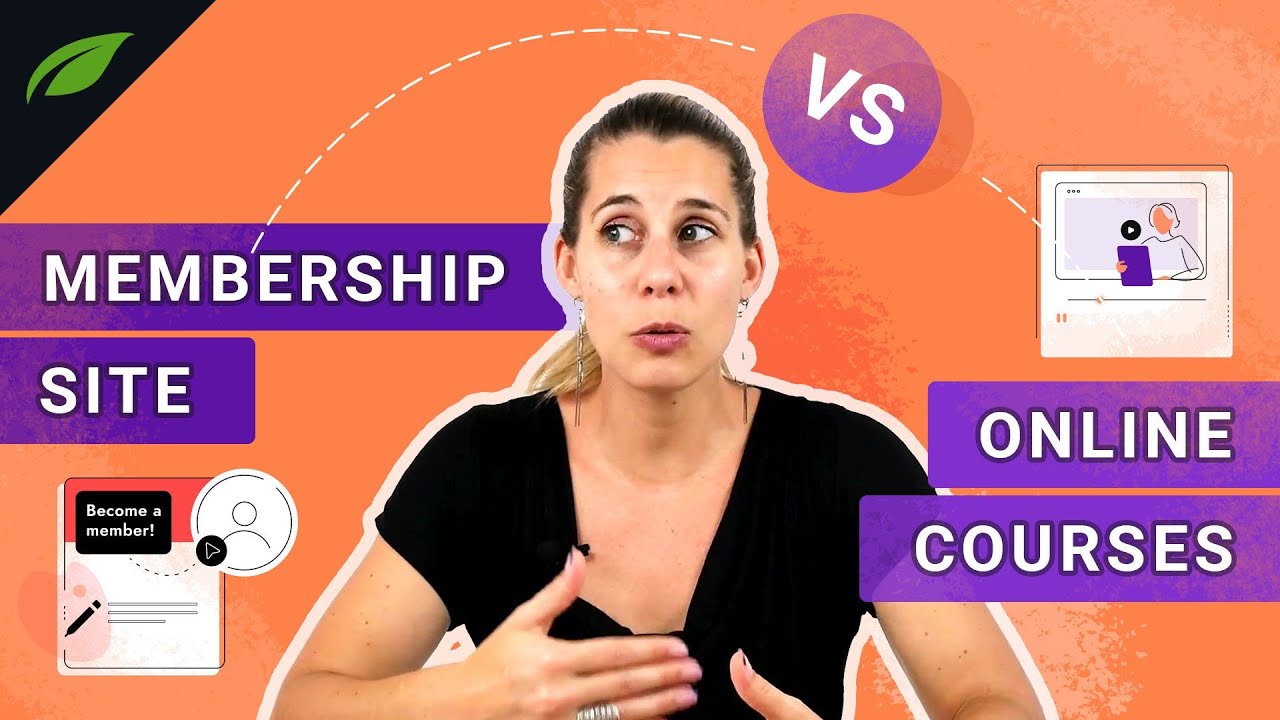 Membership Site vs. Online Course - Which One Should You Choose? - YouTube
