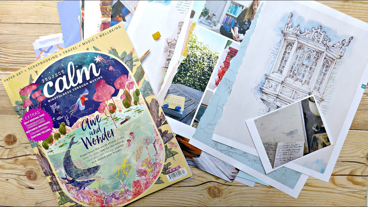 🌸📕 Collecting Magazine Images for Journaling and Collage // Project ...