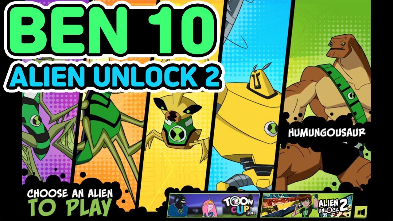 BEN 10 ALIEN UNLOCK 2 - 2편은 애니메이션도 나오네? [이제는 사라질 추억의 플래시게임] - YouTube
