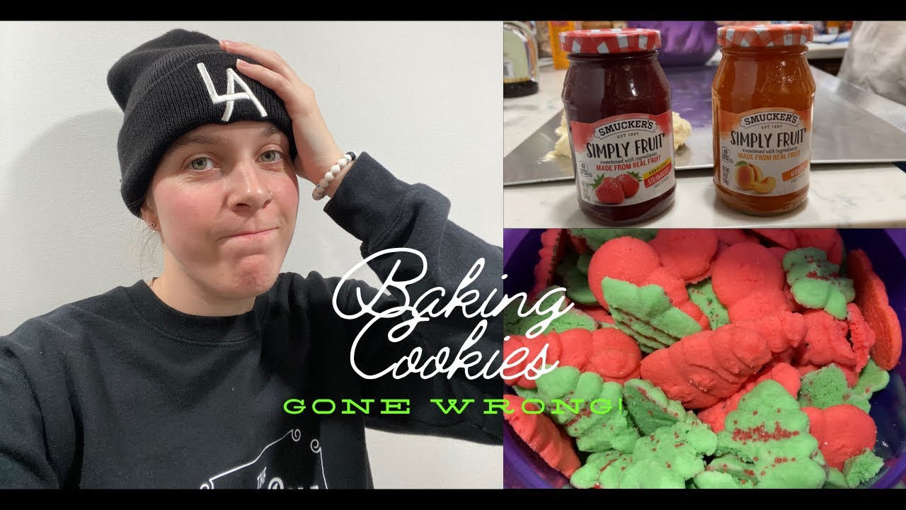 Baking Christmas Cookies Gone WRONG! - YouTube