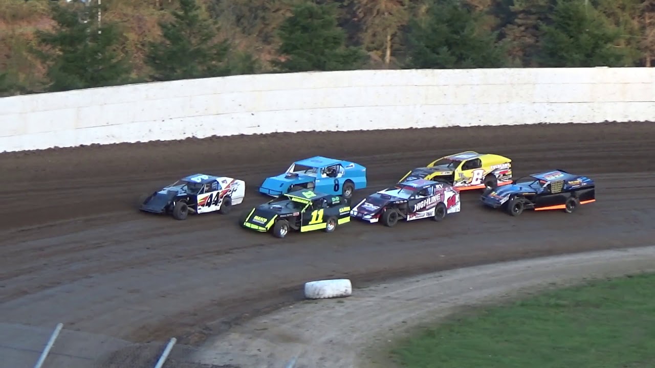 Grays Harbor Raceway, April 21, 2018, Modifieds Heat Races 1,2 and 3 ...