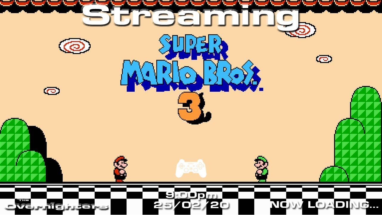 "Continuamos el Mario Mapache" - The Overnighters juando Super Mario ...