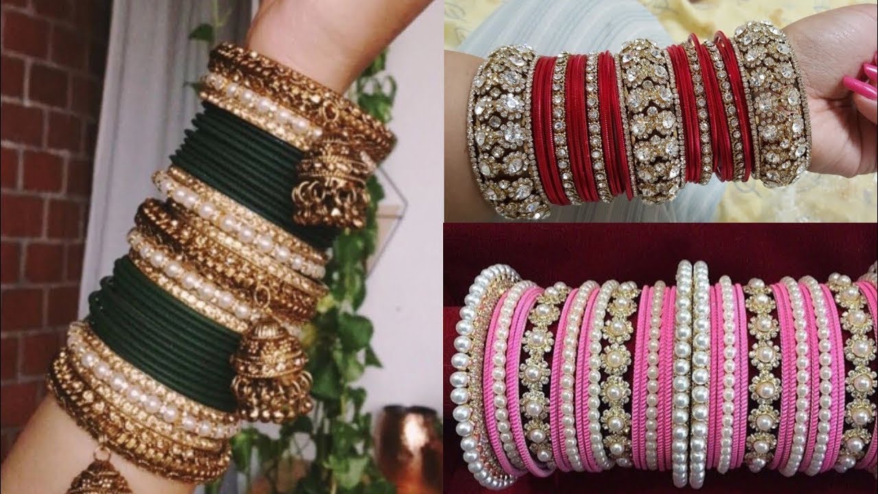 Wedding Bridal Bangels Set Patterns Designs Ideas ||Beautiful Bridal ...
