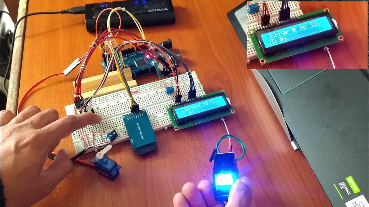 Cerradura con huella digital. - YouTube