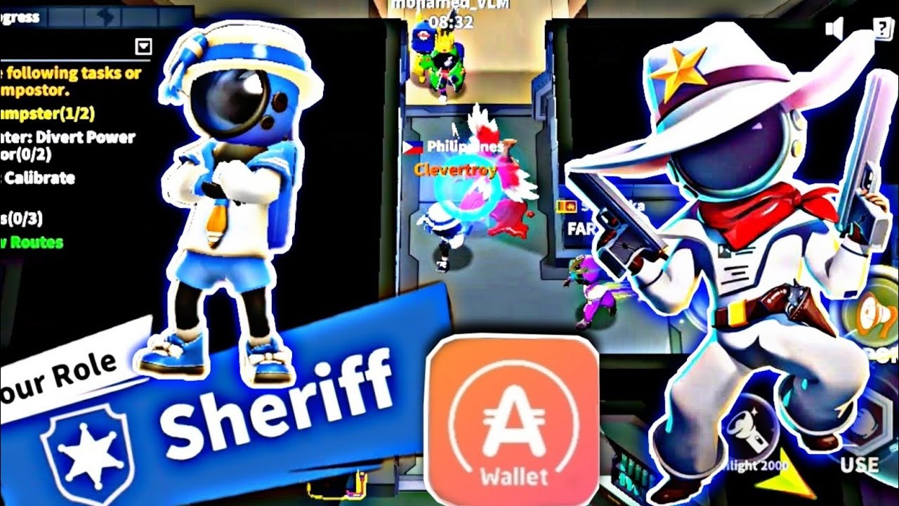 Super Sus Sheriff | Time Master Revive Impostor | AppCoinsWallet - YouTube
