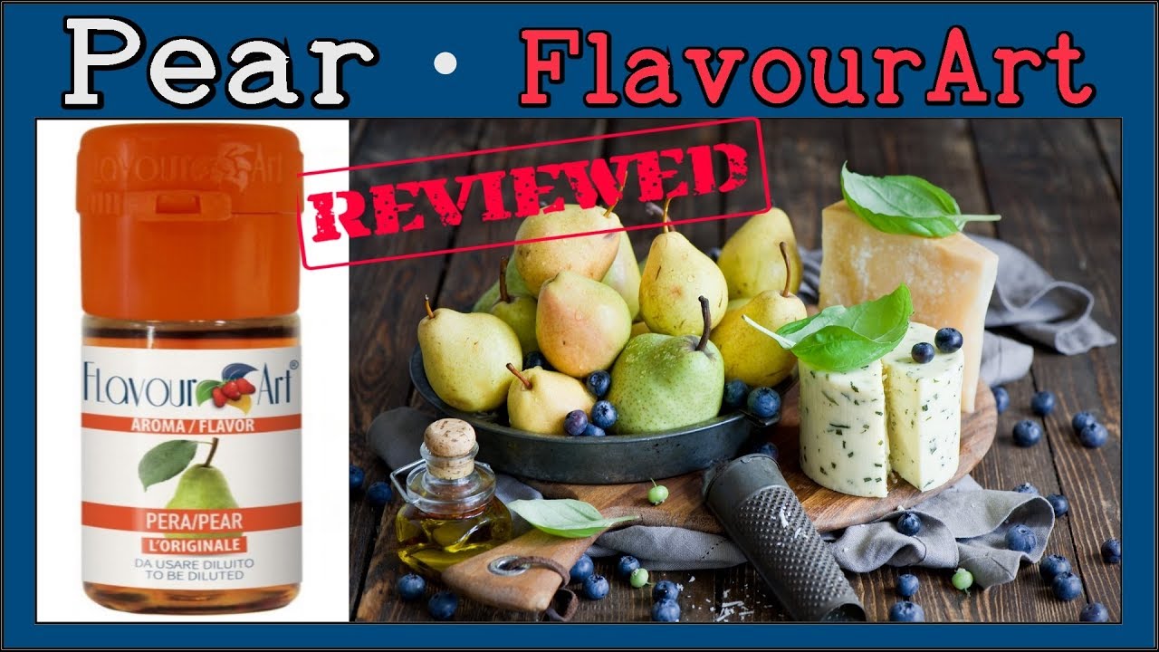 Pear FlavourArt – Review & Recipe [A sweet and fruity flavor ] - YouTube