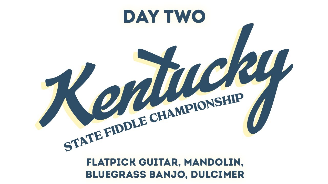 Kentucky State Fiddle Championship 2025 - YouTube