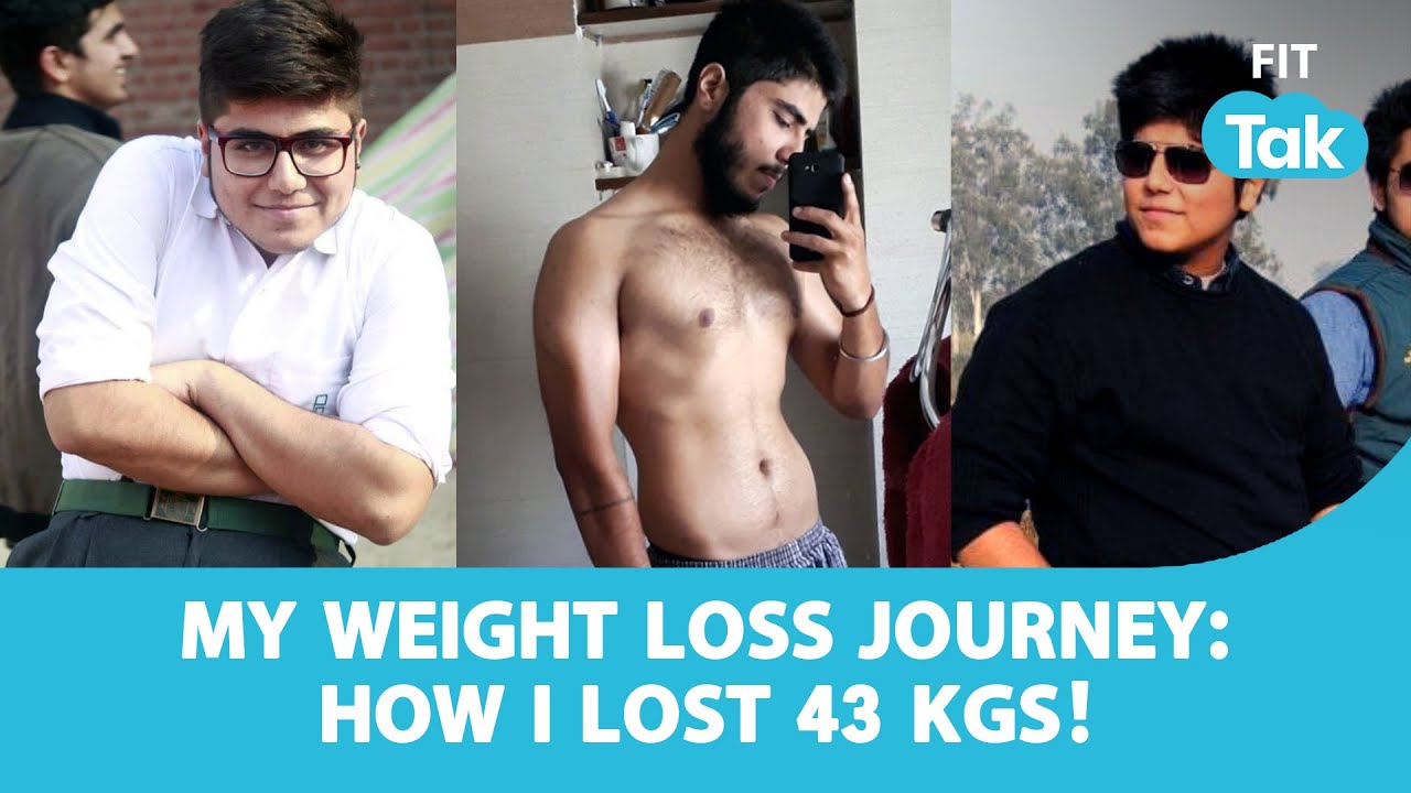 Weight Loss Journey: Transformation Journey | Weight Loss of 43 Kgs ...