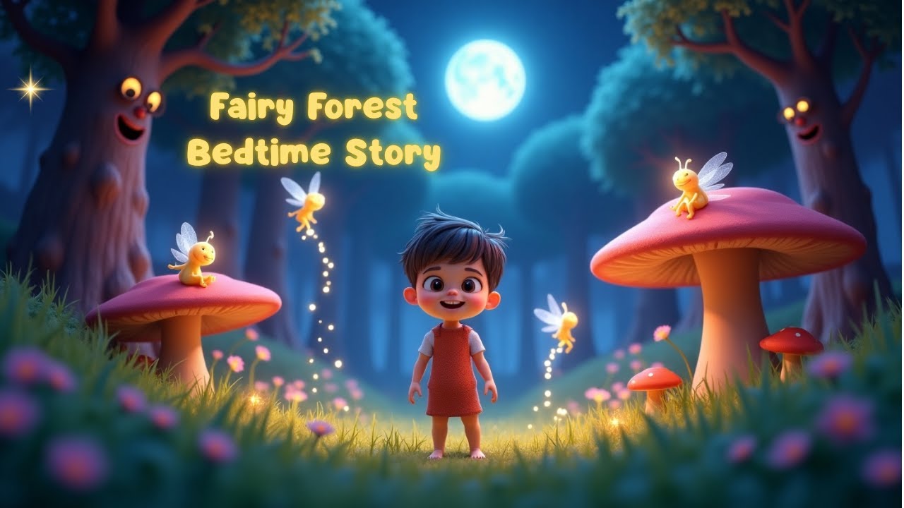 The Enchanted Fairy Forest 🌙 Magical Bedtime Story & Sleep Meditation ...