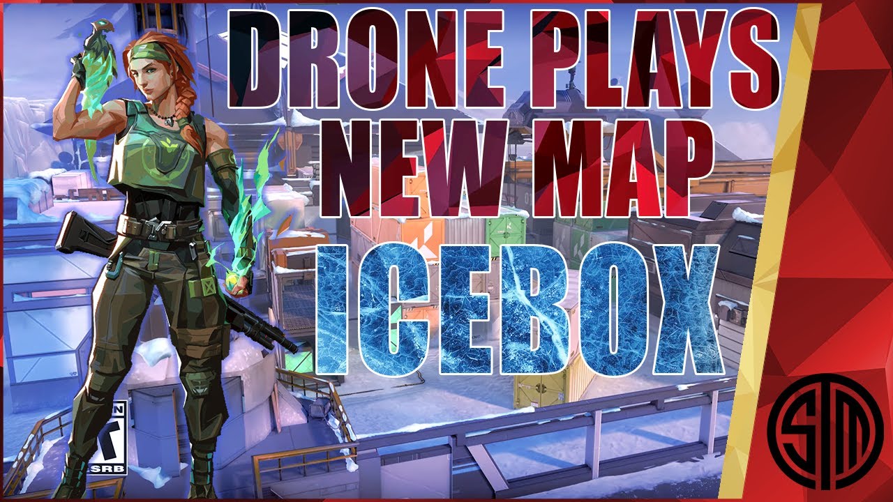 TSM DRONE PLAYS THE NEW VALORANT MAP ICEBOX - YouTube