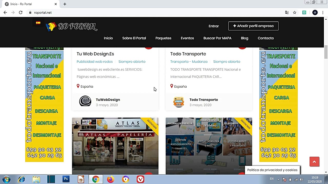 roportal.net: Que contiene el perfil de empresa - YouTube