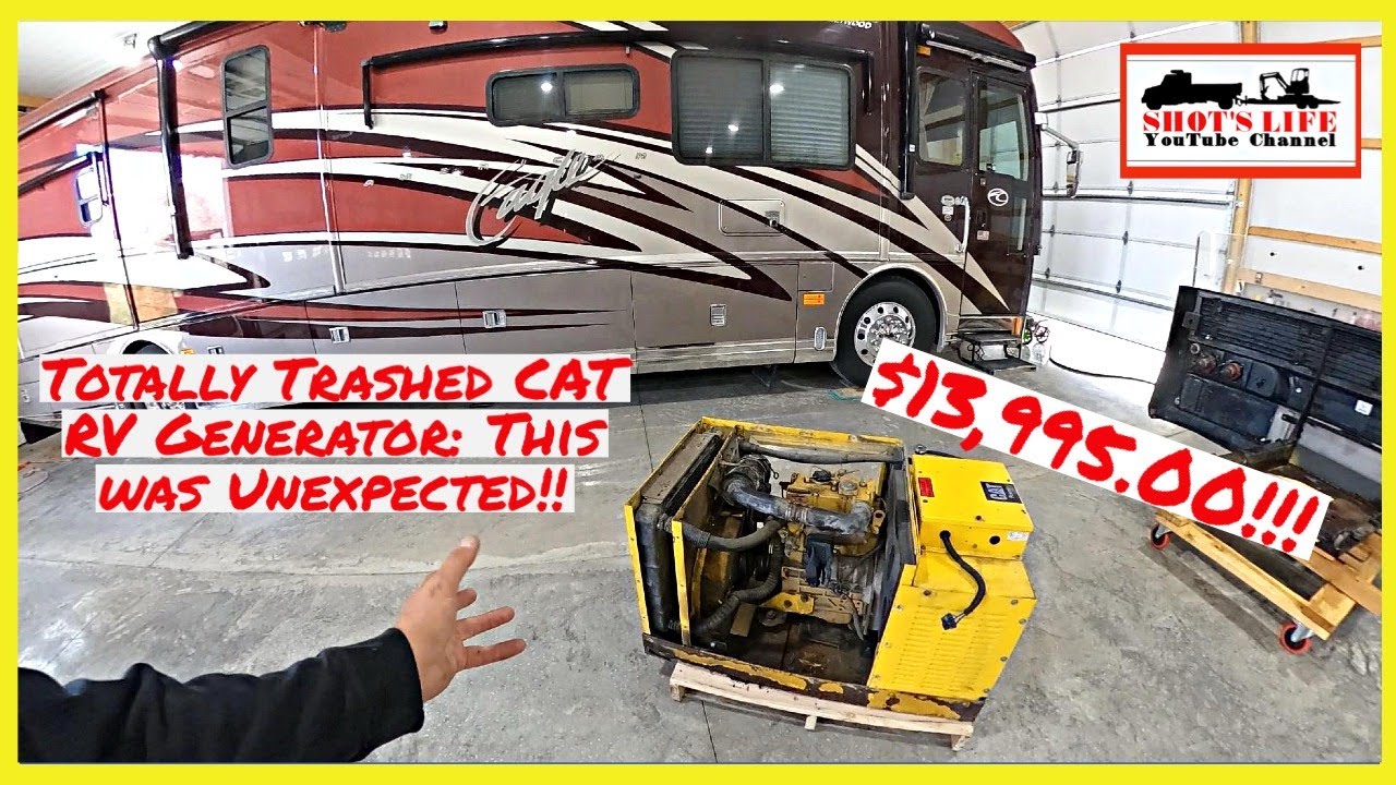 Totally Trashed Out RV Generator! This Was Unexpected!!! | 2005 ...