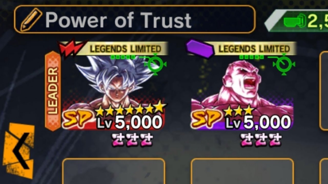 The Power of Trust!!!! - Dragon Ball Legends - YouTube