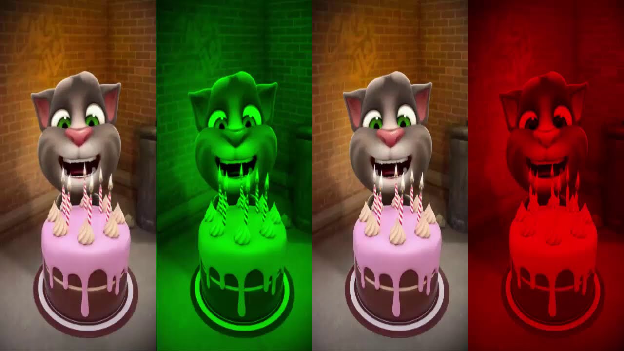 Talking Tom Cat Funny Fails Tom Colors Tom Ice Cream - YouTube
