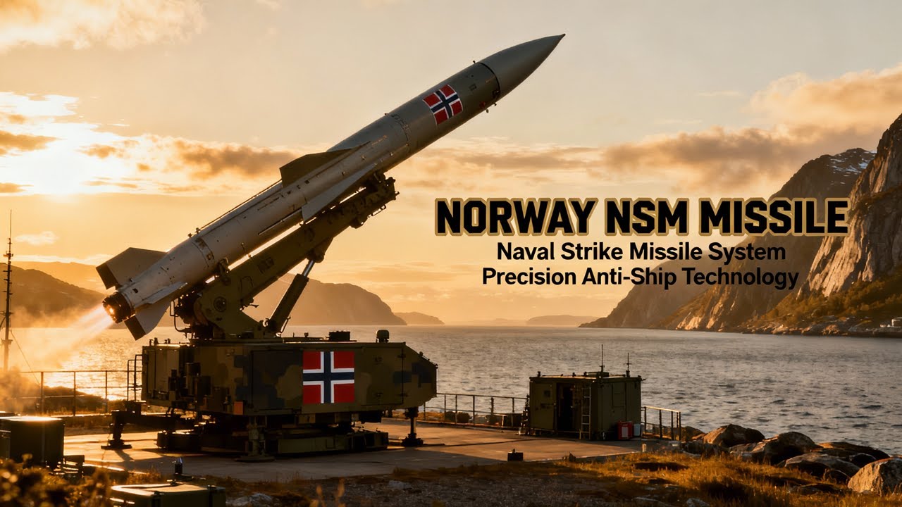 Norway NSM Naval Strike Missile - Advanced Anti-Ship Missile System ...