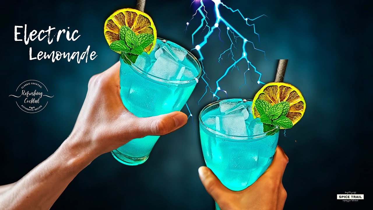 Electric lemonade Cocktail | How to make Electric lemonade - YouTube