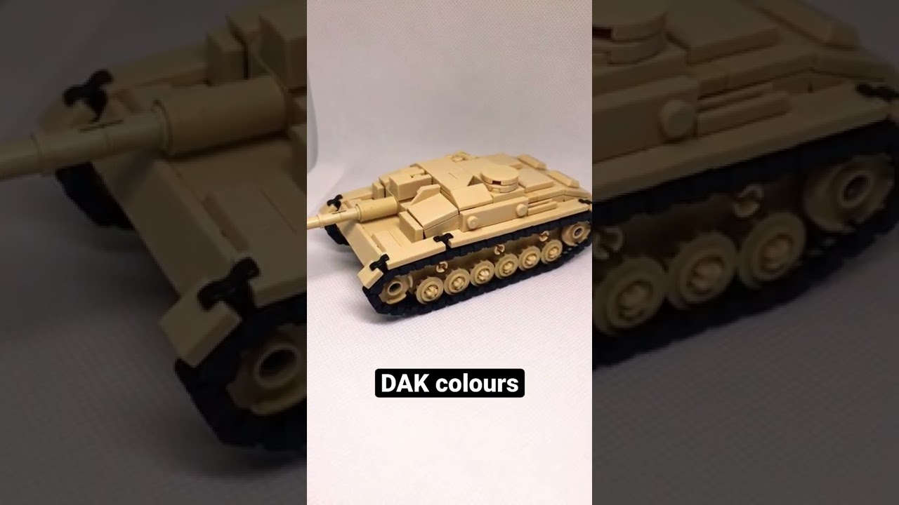 Lego Stug tank showcase #legoww2 #lego #ww2 #legotank #history - YouTube