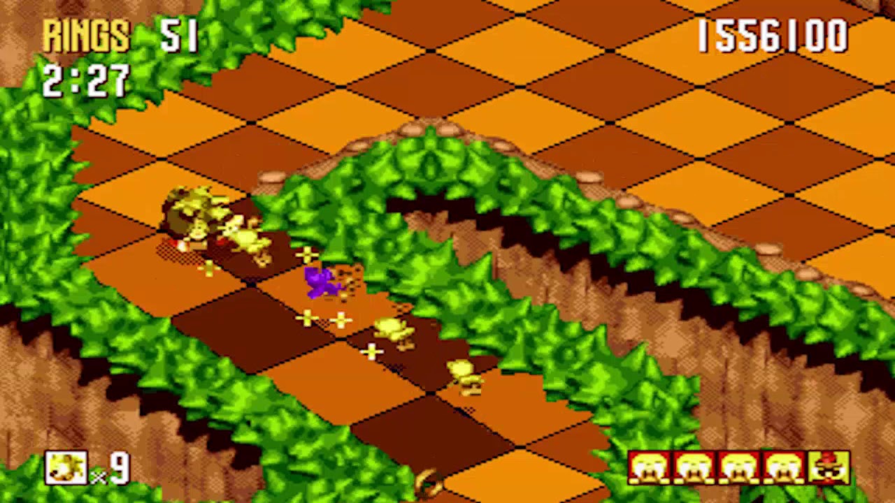Sonic 3D Blast DX Director's Cut: Part 15: Green Grove Zone as Super ...