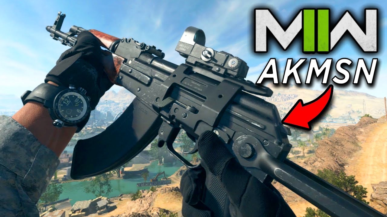 Terror Loadout AKMSN in Modern Warfare II Gameplay - YouTube