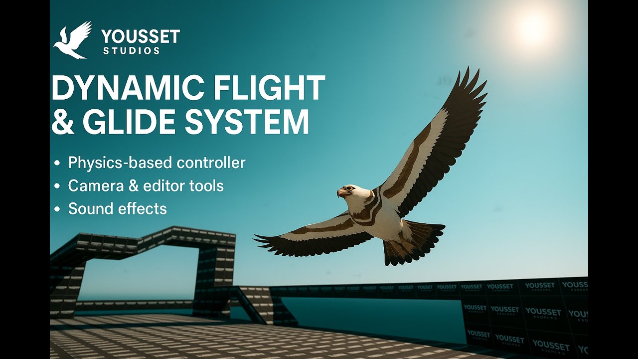 Dynamic Flight & Glide System By Unity Engine - YouTube
