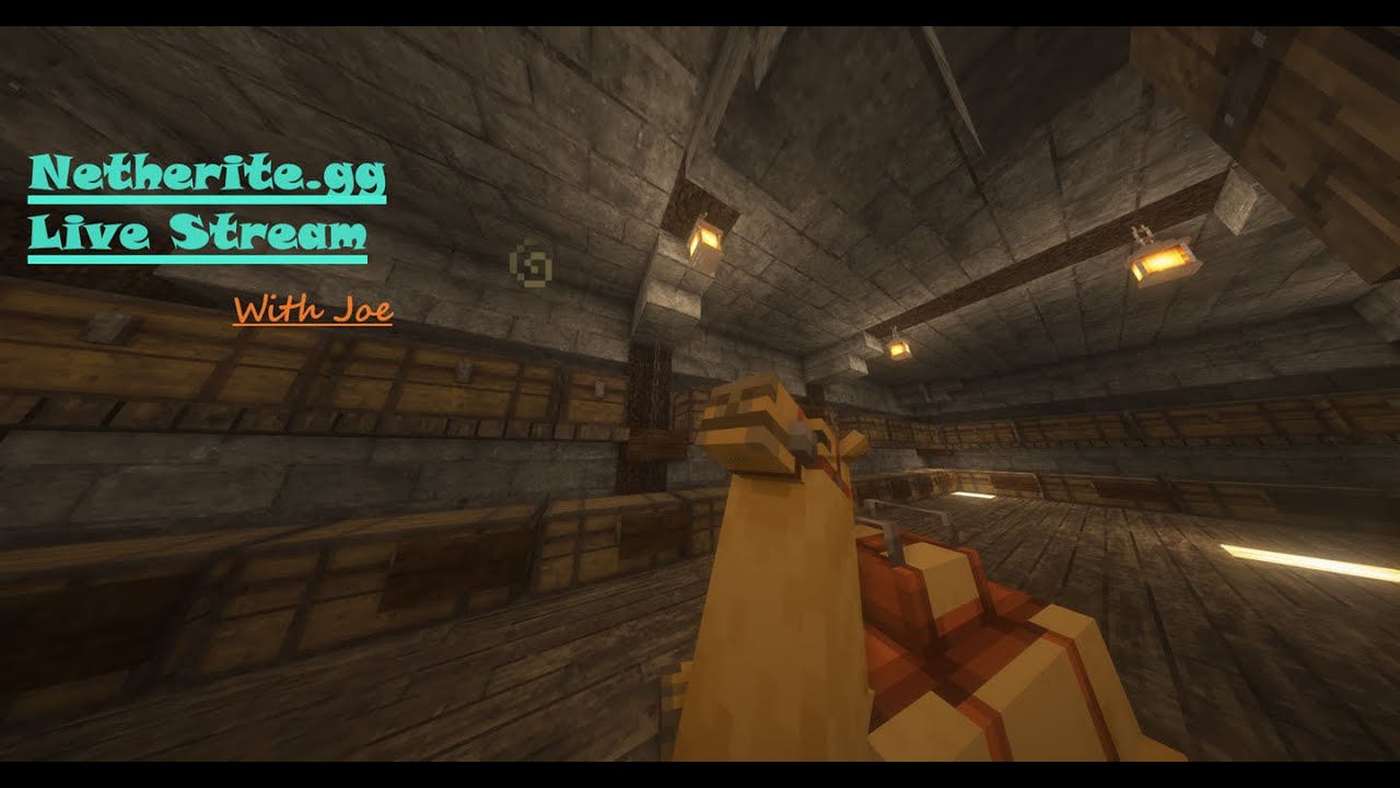 Netherite.gg Live Stream! Joe Is Joining Us! - YouTube