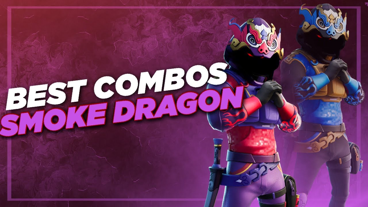 Best Combos | Smoke Dragon | Fortnite Skin Review - YouTube