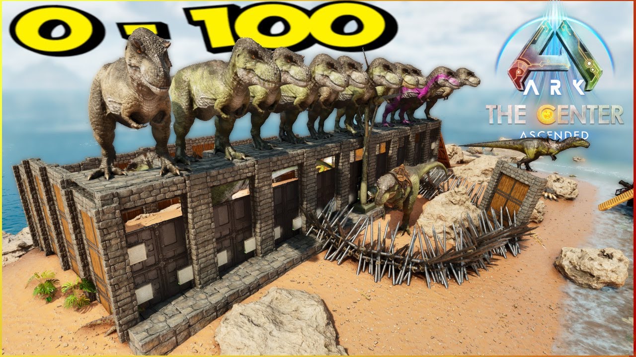 The Ultimate ASA XP Farm Vanilla Style - The Boys On Ark: The Center Ep ...