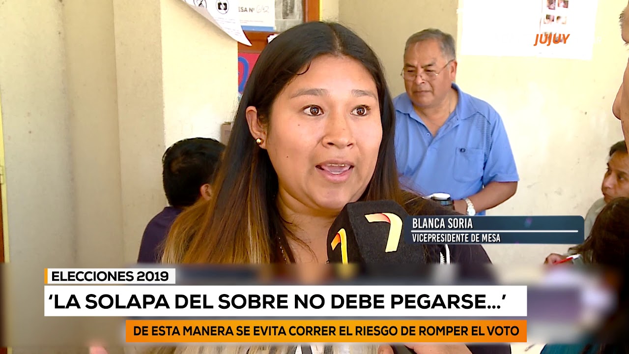 Recomiendan «solapar» el sobre y no pegarlo al momento de votar - YouTube