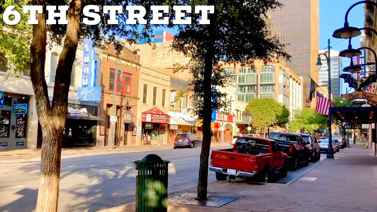 Sixth Street in Downtown Austin || Walking Around Austin, Texas - YouTube