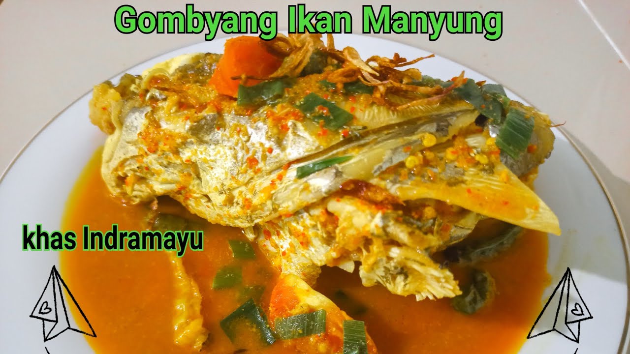Gombyang kepala ikan manyung wenak banget pollll... habislah nasi ...