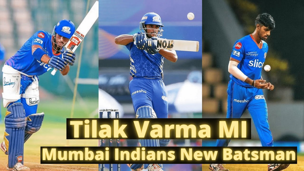 Tilak Varma | Mumbai Indians Player | MI Batsman | Batting - YouTube