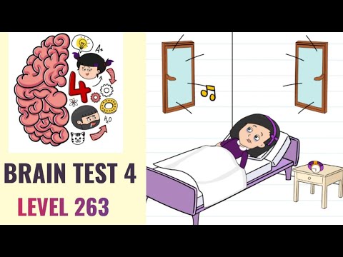 🧠 Brain Test 4 Level 263 | Help Judy to fall asleep | Walkthrough - YouTube