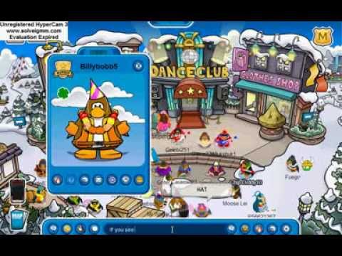 Club Penguin Fake Beta's And Chillin On Sleet. - YouTube
