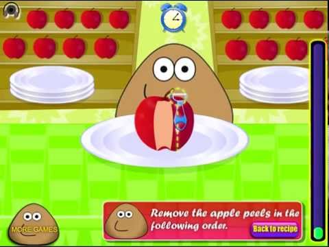 Juego Pou Cooking Pie - YouTube