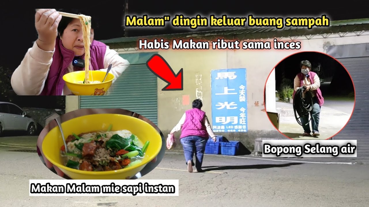 Makan Malam Mie Sapi Instan ‼️ Habis Makan Ribut Sama inces, Sulastri ...
